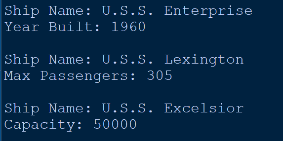 Solved Python Question Help Ship , CruiseShip , and | Chegg.com