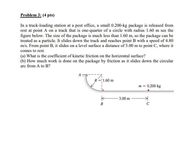 Solved Problem 3: (4 pts) In a truck-loading station at a | Chegg.com