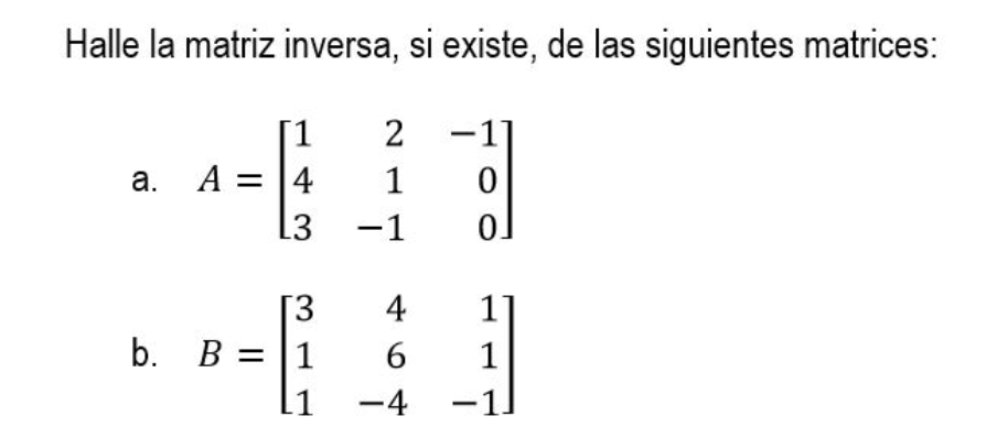 Matriz Inversa Encuentra Aquí Información De Cálculo De La Matriz