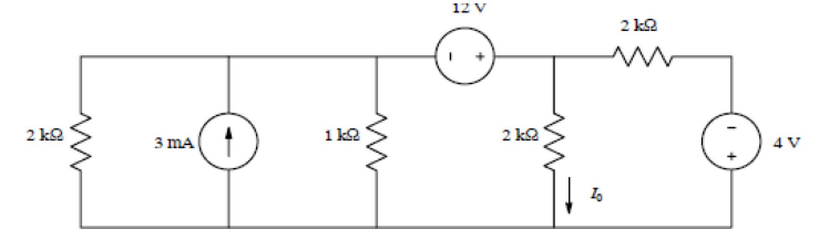 Solved 1.) Calculate the power produced by the 3mA | Chegg.com