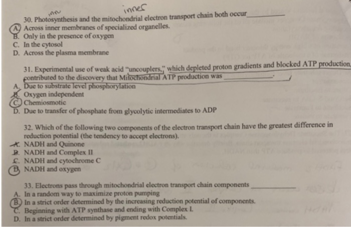 Solved This is a biochemistry question. Please answer all | Chegg.com