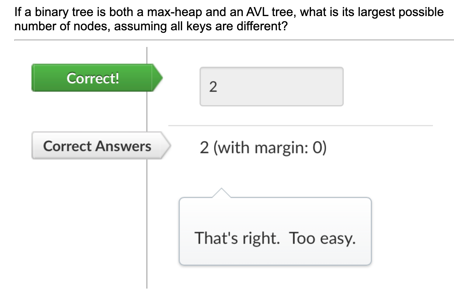 Solved If A Binary Tree Is Both A Max Heap And An Avl Tree 3323