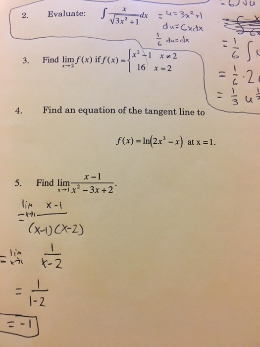 Solved 2. Evaluate: 3x1 +1 x-2- Find limf(x) if f(x)-1x2-1 | Chegg.com Solved 2. Evaluate: 3x1 +1 x-2- Find limf(x) if f(x)-1x2-1 | Chegg.com