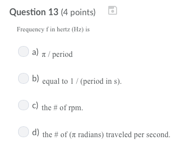 Solved URGENT -Answer the following basic physics questions: | Chegg.com