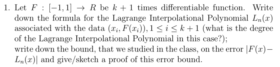 Solved Please, at each step of the solution, include a | Chegg.com