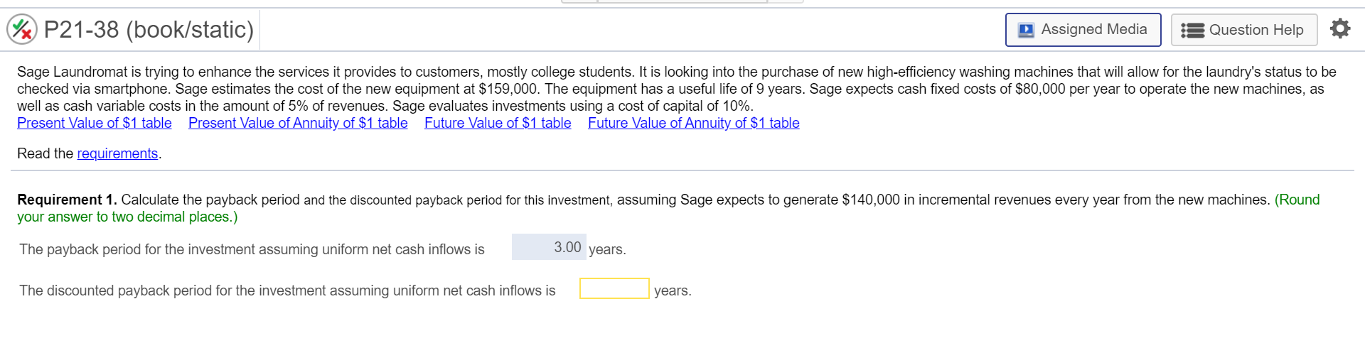 Solved 7x P21-38 (book/static) Assigned Media Question Help | Chegg.com