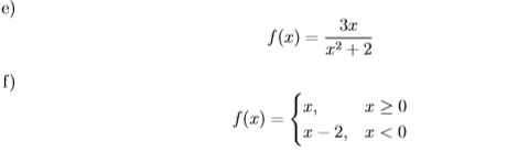 Solved Check whether the functions have an inverse function. | Chegg.com
