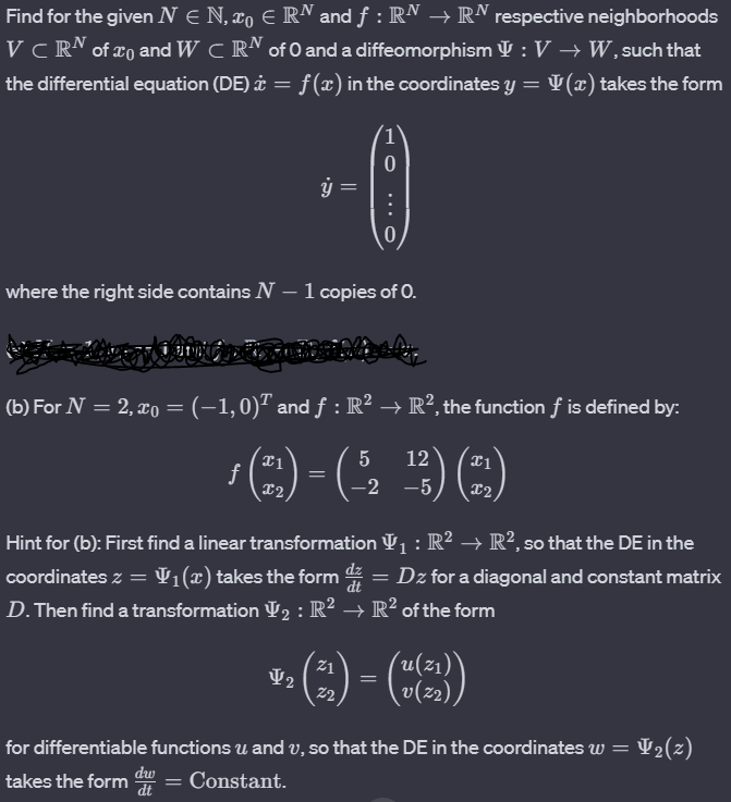 Solved Find for the given NinN,x0inRN ﻿and f:RN→RN | Chegg.com