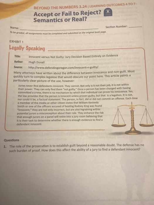Solved BEYOND THE NUMBERS 3.24 LEARNING ouTcoMEs 4 To 7 | Chegg.com