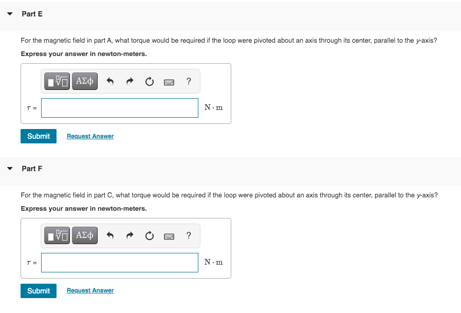 Solved Review Constants The rectangular loop shown in the | Chegg.com