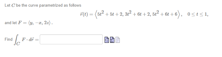 Solved Let C be the curve parametrized as follows F(t) = | Chegg.com