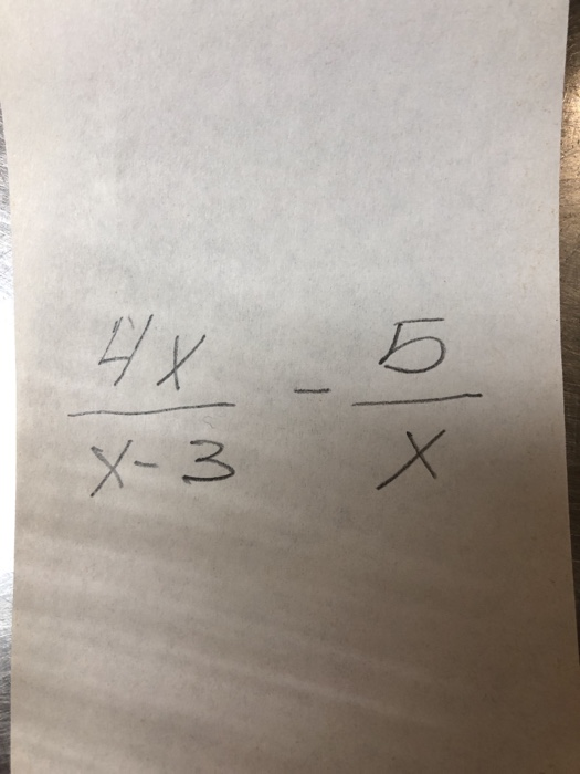 Solved what is the difference of the rational expressions | Chegg.com