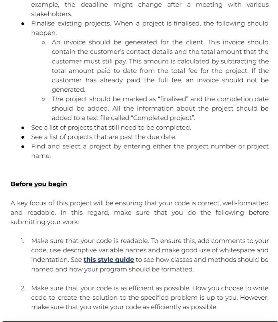 Solved THE TASK AT HAND You have been asked to create a | Chegg.com