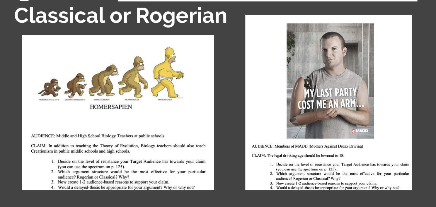 Classical or Rogerian | Chegg.com