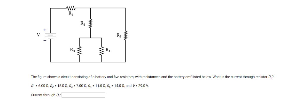 Solved R1 R2 Rs R3 R4 The figure shows a circuit consisting | Chegg.com