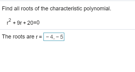 Solved Find all roots of the characteristic polynomial. 2 | Chegg.com