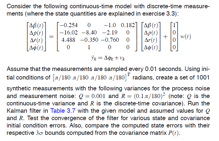 Consider the following continuous-time model with | Chegg.com