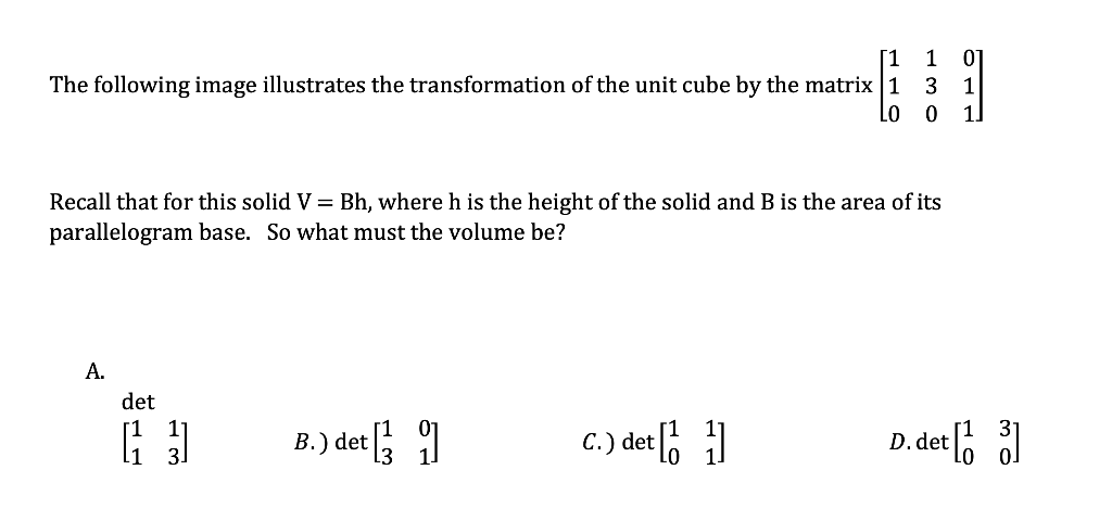 Solved The following image illustrates the transformation of | Chegg.com