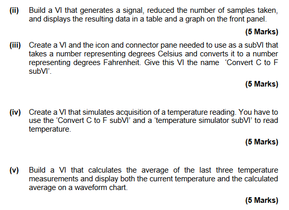 Task 2 25 Marks Labview Programming Labview 