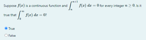 Solved Suppose f(x) ﻿is a continuous function and | Chegg.com