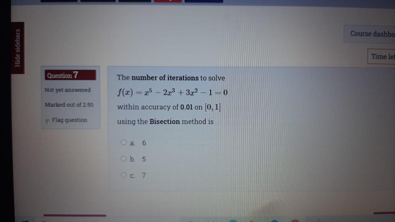 Solved Dashboard Site home Calendar Badges All courses Hide | Chegg.com