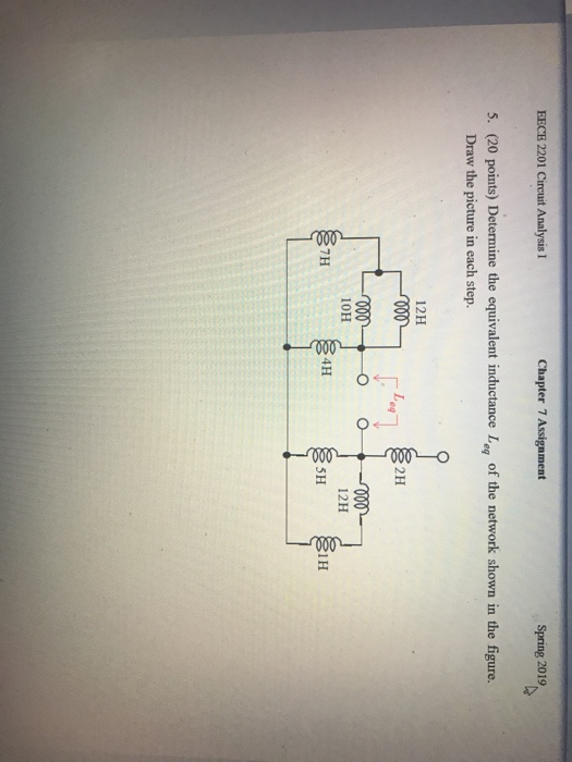 Solved EECE 2201 Circuit Analysis I Chapter 7 Assignment | Chegg.com