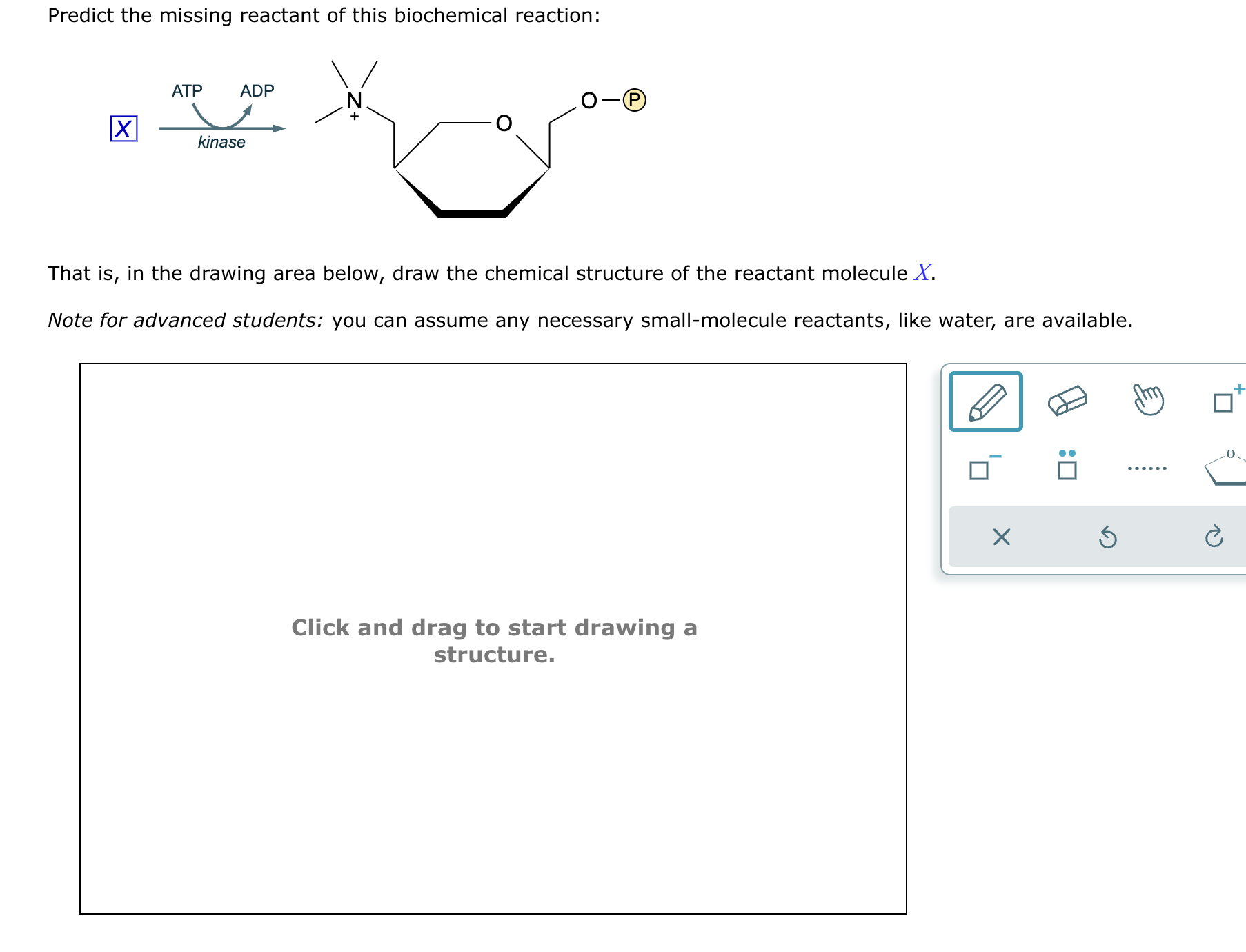 Solved Predict the missing reactant of this biochemical | Chegg.com