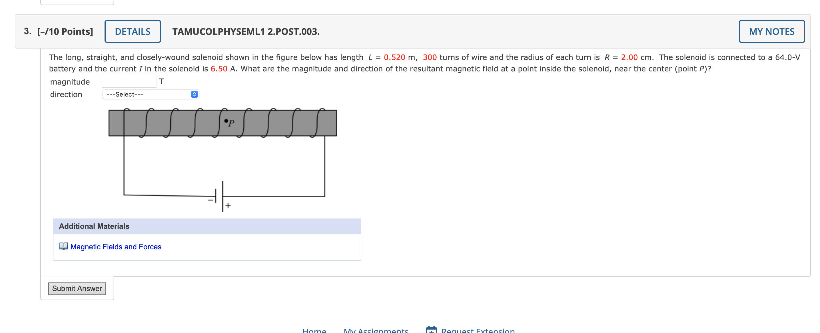 Solved magnitude direction | Chegg.com