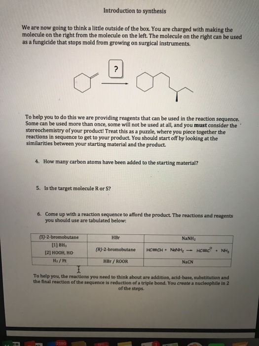 Solved Full reduction of double and triple bonds Reduction | Chegg.com