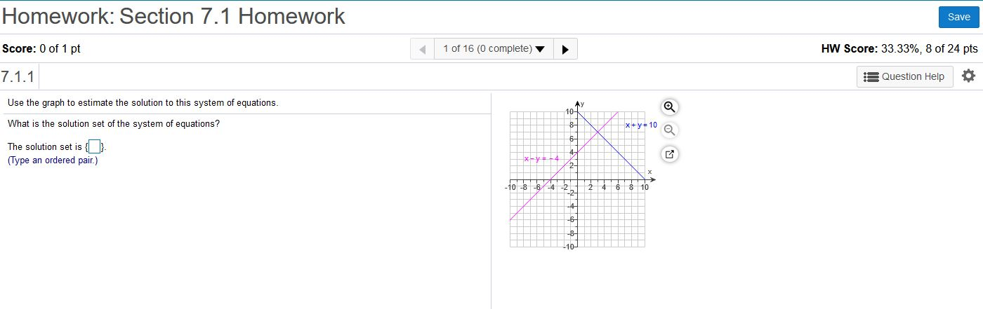 Solved Homework Section 7 1 Homework Save Score 0 Of 1 Pt