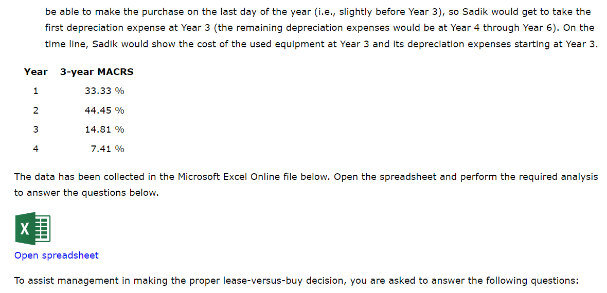 Solved Excel Online Structured Activity: Lease versus Buy | Chegg.com