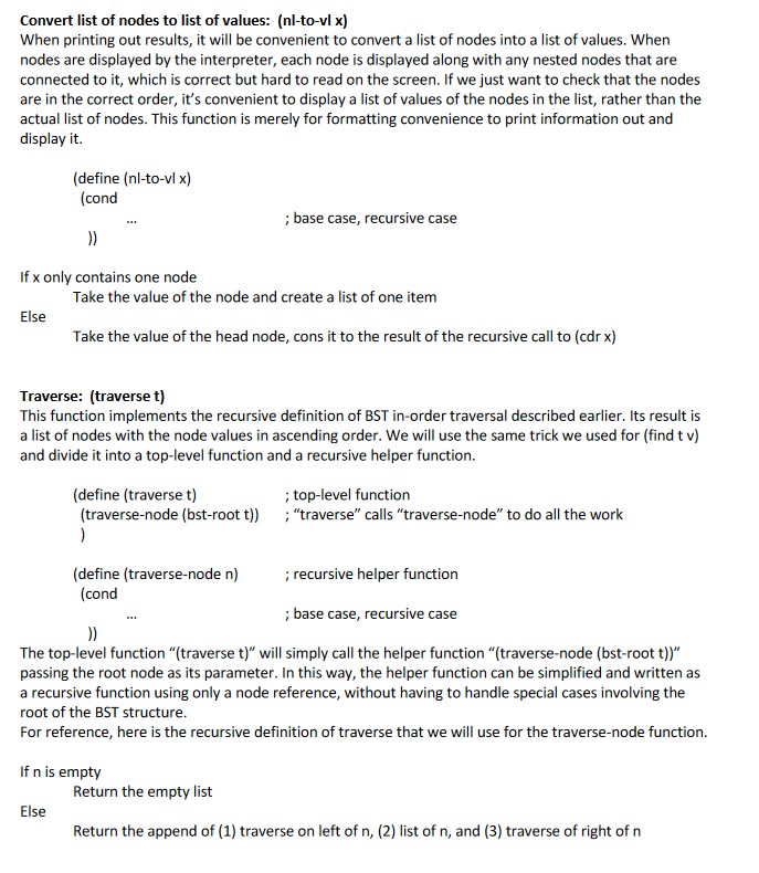 Solved BST Programming Project Part 1 BST (Binary Search | Chegg.com Solved BST Programming Project Part 1 BST (Binary Search | Chegg.com