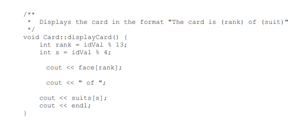 Solved C++ I need help making a test program for the | Chegg.com