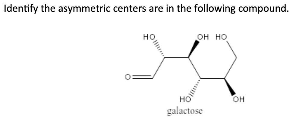 Solved Identify the asymmetric centers are in the following | Chegg.com