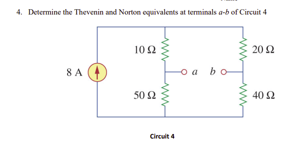 Solved 4. Determine the Thevenin and Norton equivalents at | Chegg.com Solved 4. Determine the Thevenin and Norton equivalents at | Chegg.com