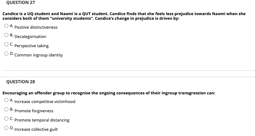 Solved Candice is a UQ student and Naomi is a QUT student. | Chegg.com