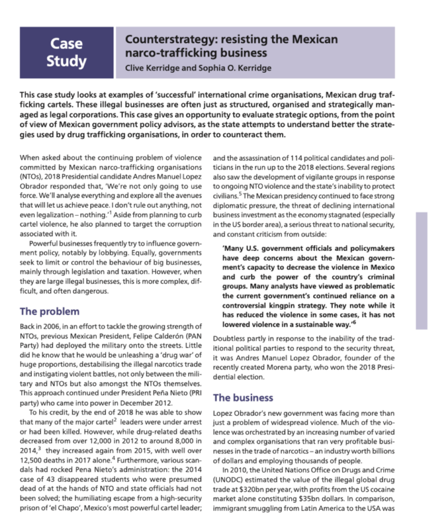 Solved This case study looks at examples of 'successful' | Chegg.com