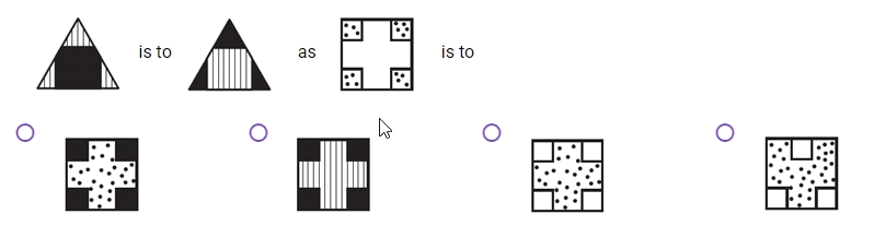 Solved Which of the figures below comes next in the sequence | Chegg.com