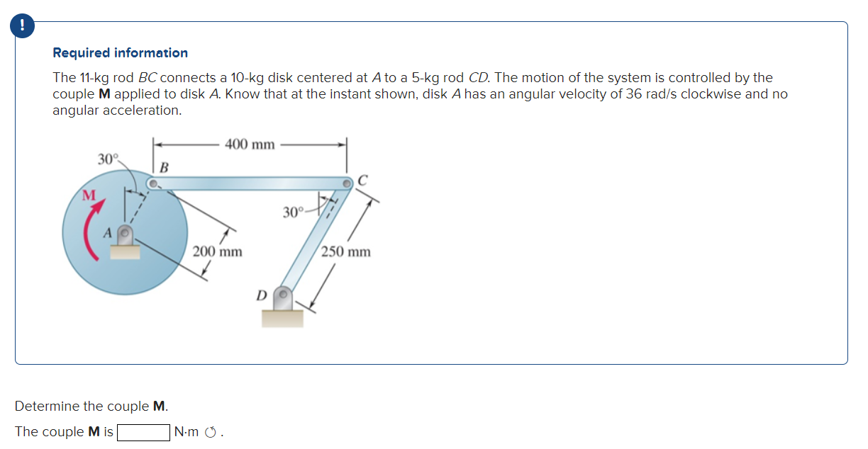 Solved Required information Determine the components of the | Chegg.com