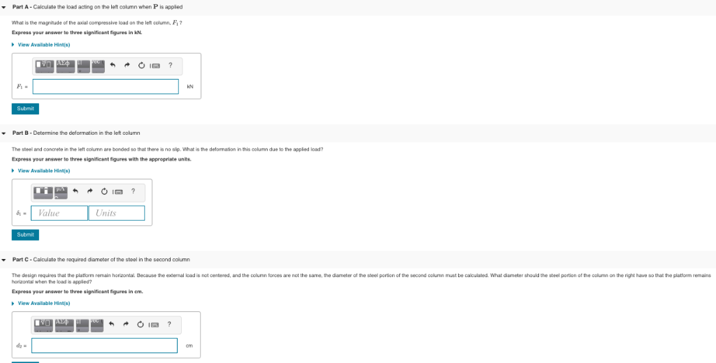 Solved Learning Goal To use deformation compatibility | Chegg.com