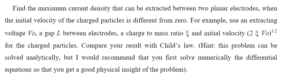 Find the maximum current density that can be | Chegg.com