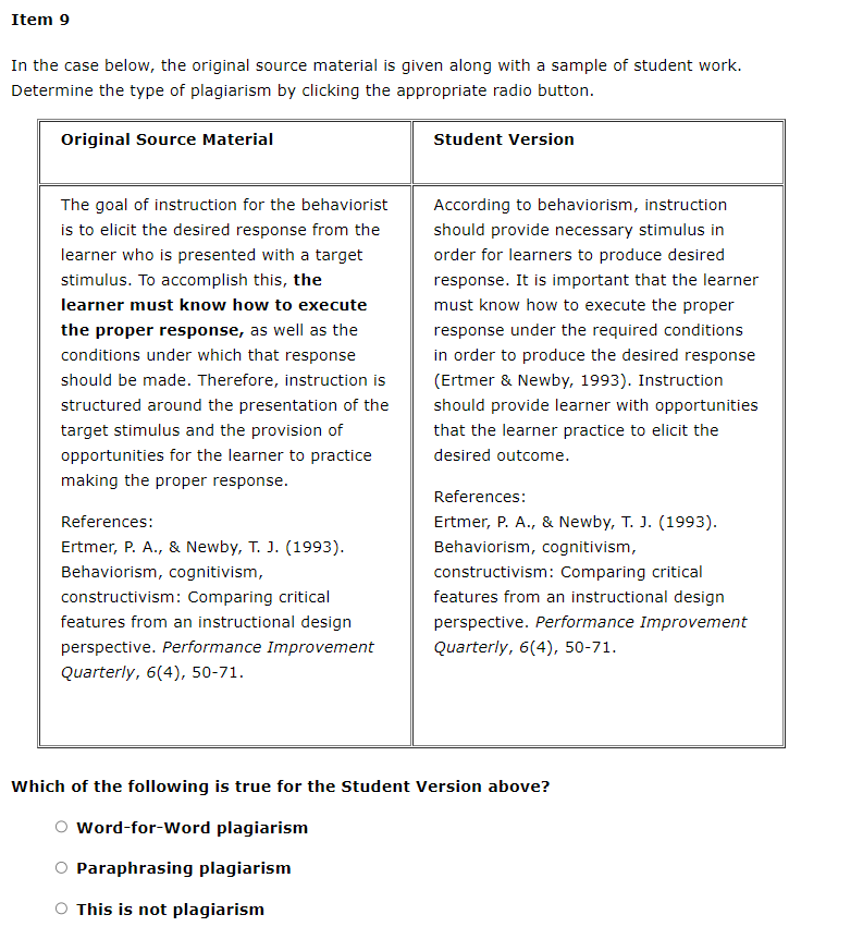 Solved In the case below, the original source material is | Chegg.com