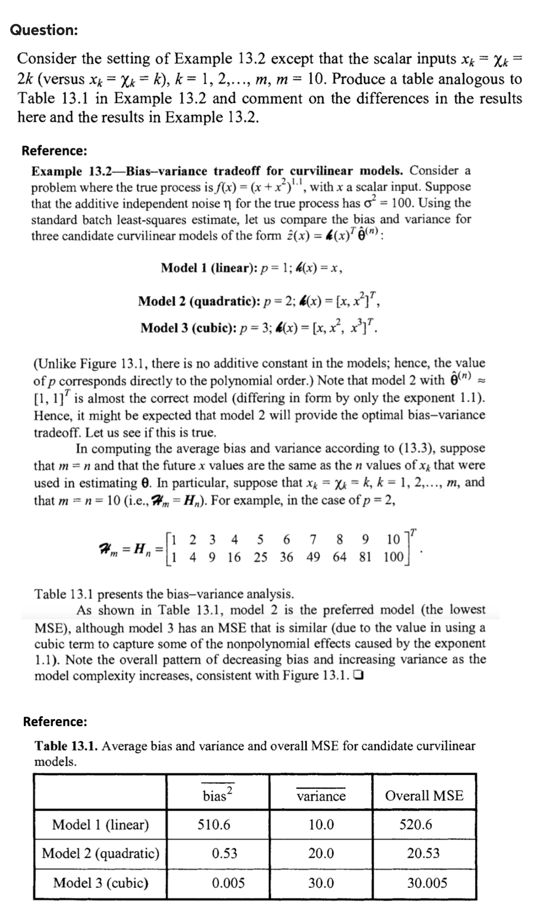 Solved Prove the bias and variance relationships: | Chegg.com