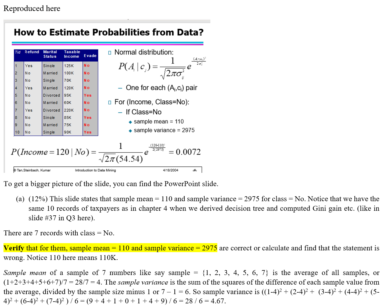 Solved To get a bigger picture of the slide, you can find | Chegg.com