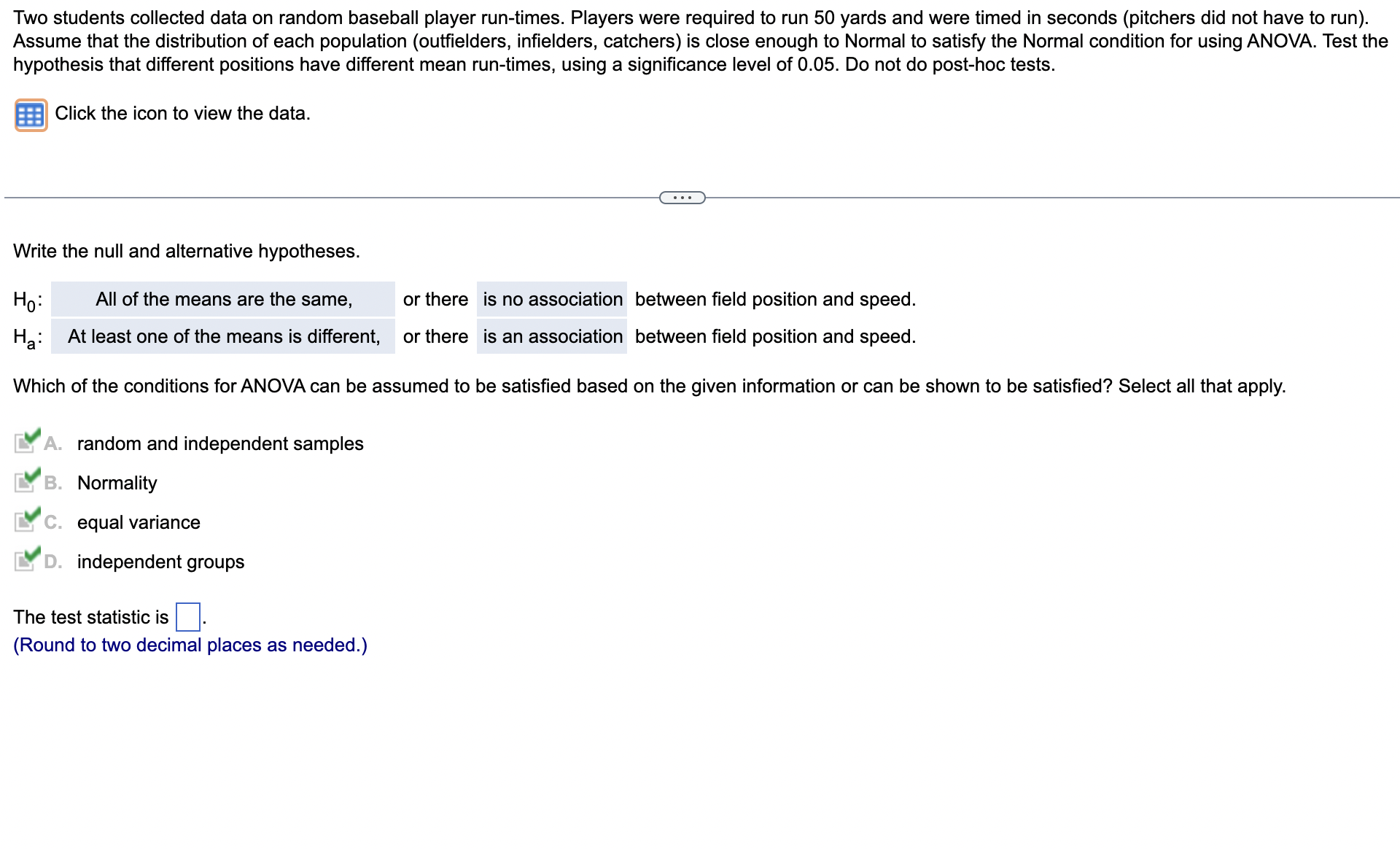 Solved student dataTwo students collected data on random | Chegg.com