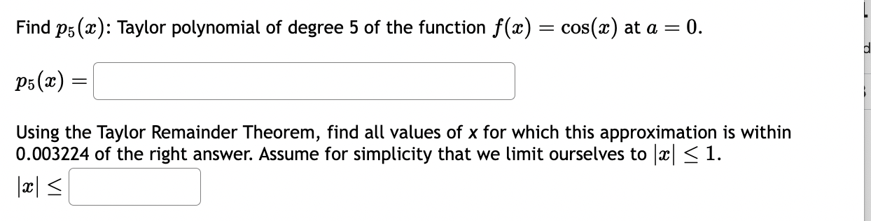 Solved A cubic polynomial which approximates the curve \\( | Chegg.com