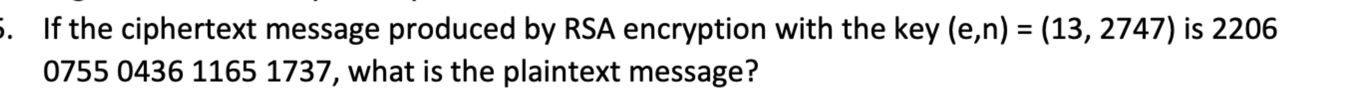 Solved NUMBER THEORYIf the ciphertext message produced by | Chegg.com