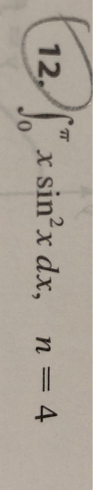 Solved 9-12 Use the Midpoint Rule with the given value of n | Chegg.com