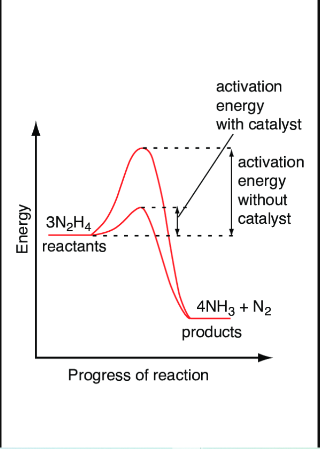 Endothermic Reaction Graph With Catalyst