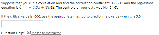 Solved Suppose that you run a correlation and find the | Chegg.com